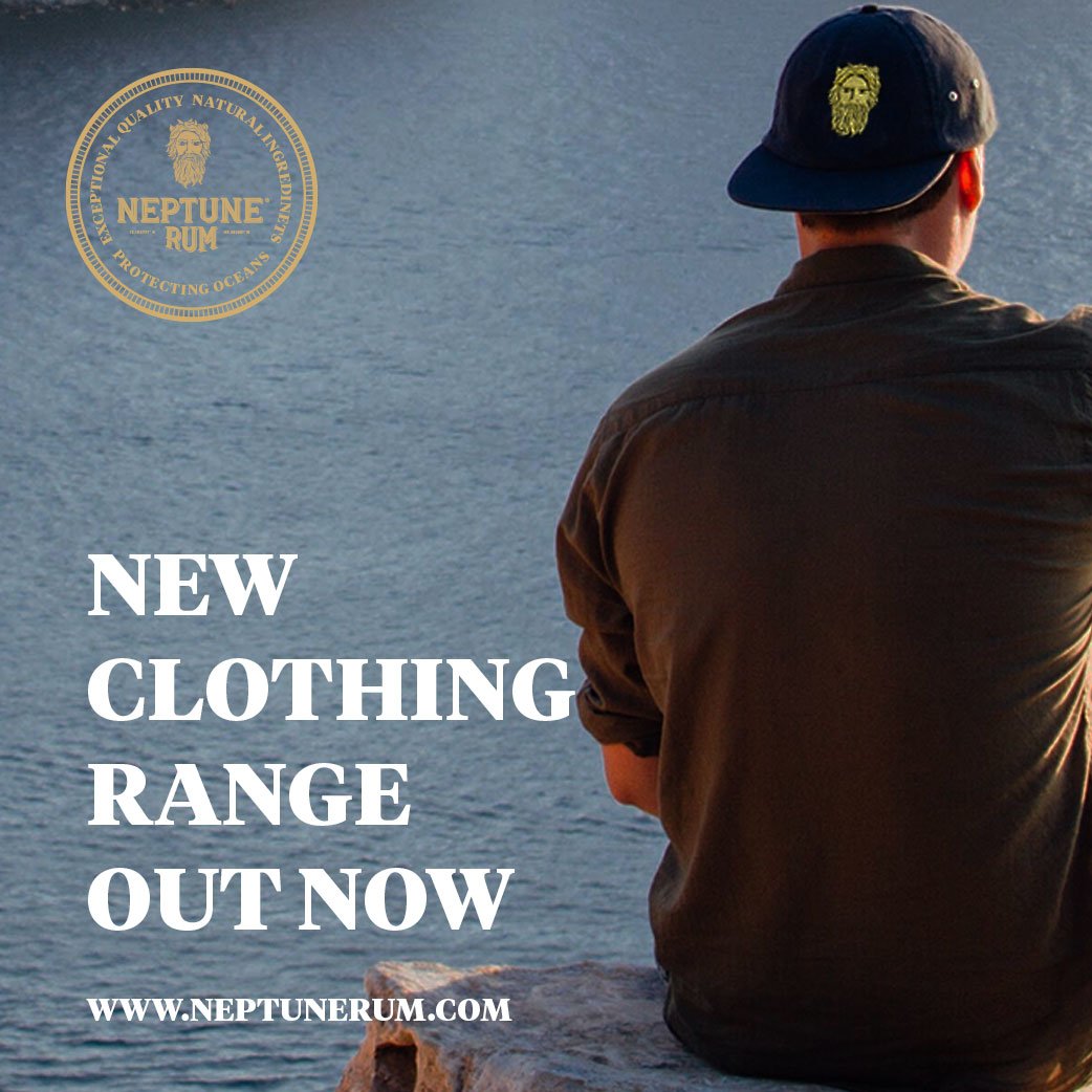 NEPTUNE RUM LAUNCH NEW CLOTHING RANGE